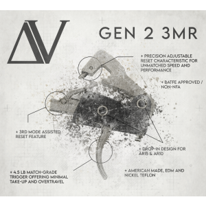 Relentess Triggers Delta V Gen 2 3MR Trigger