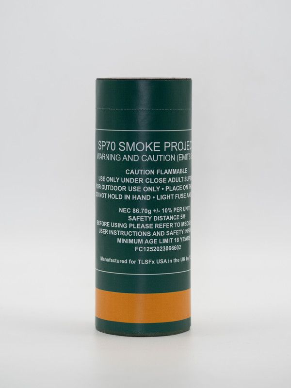 TLSFx USA SP70 Smoke Grenade – Long-Lasting Tactical Pyrotechnic